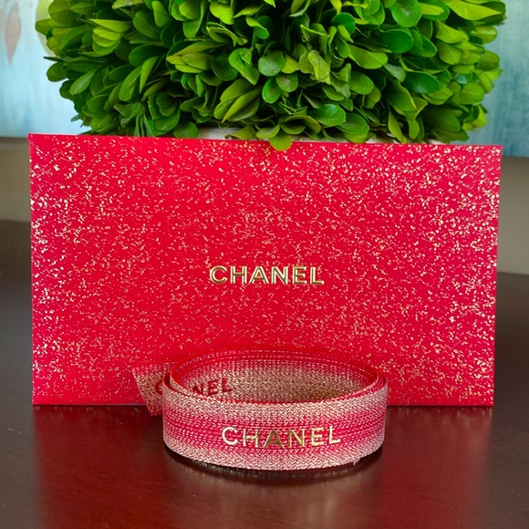 CHANEL | Accessories | Chanel Limited Edition Gift Packaging Set Red ...